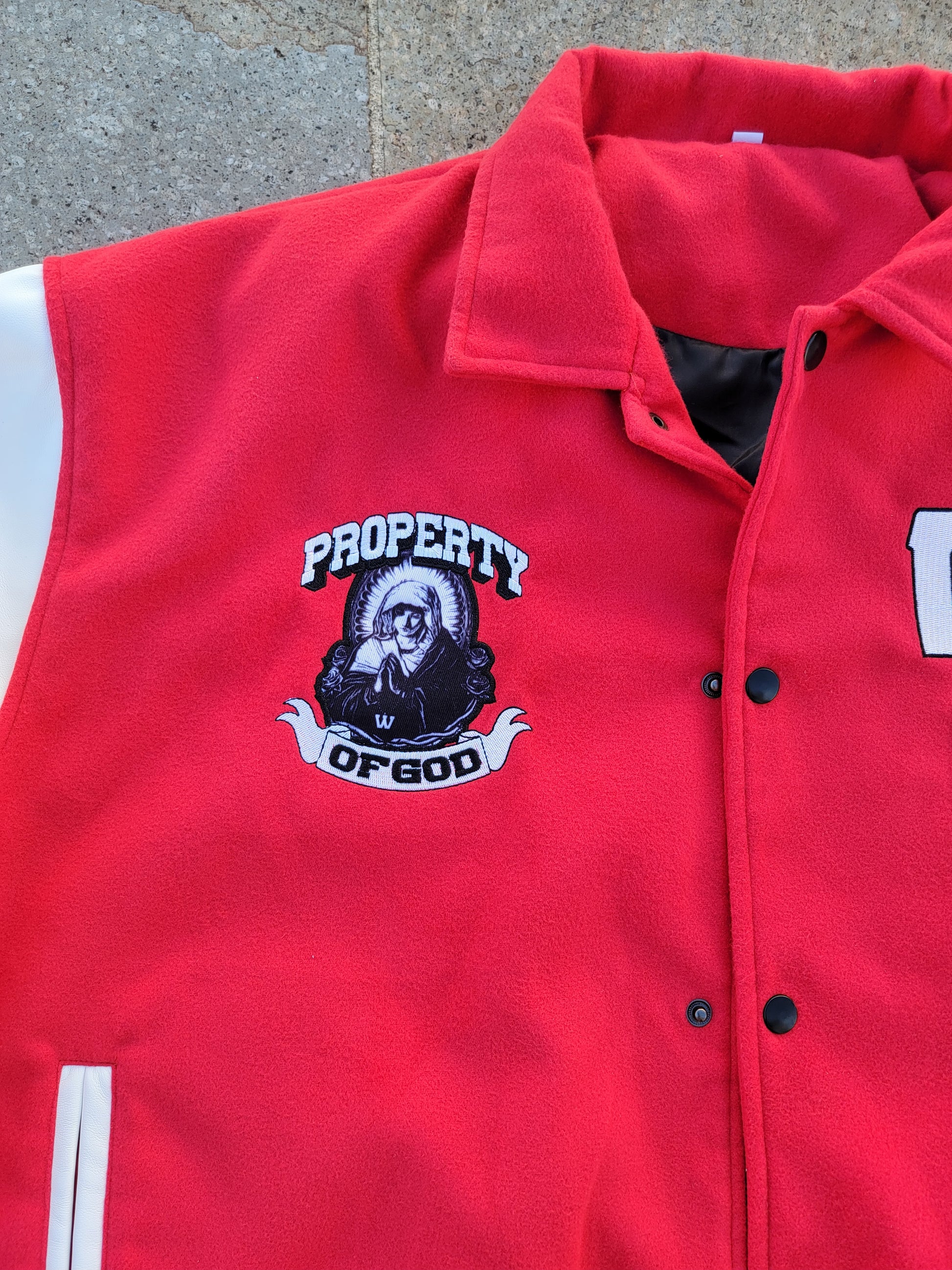 Angelic Attire Varsity Jacket – Wholeopolis