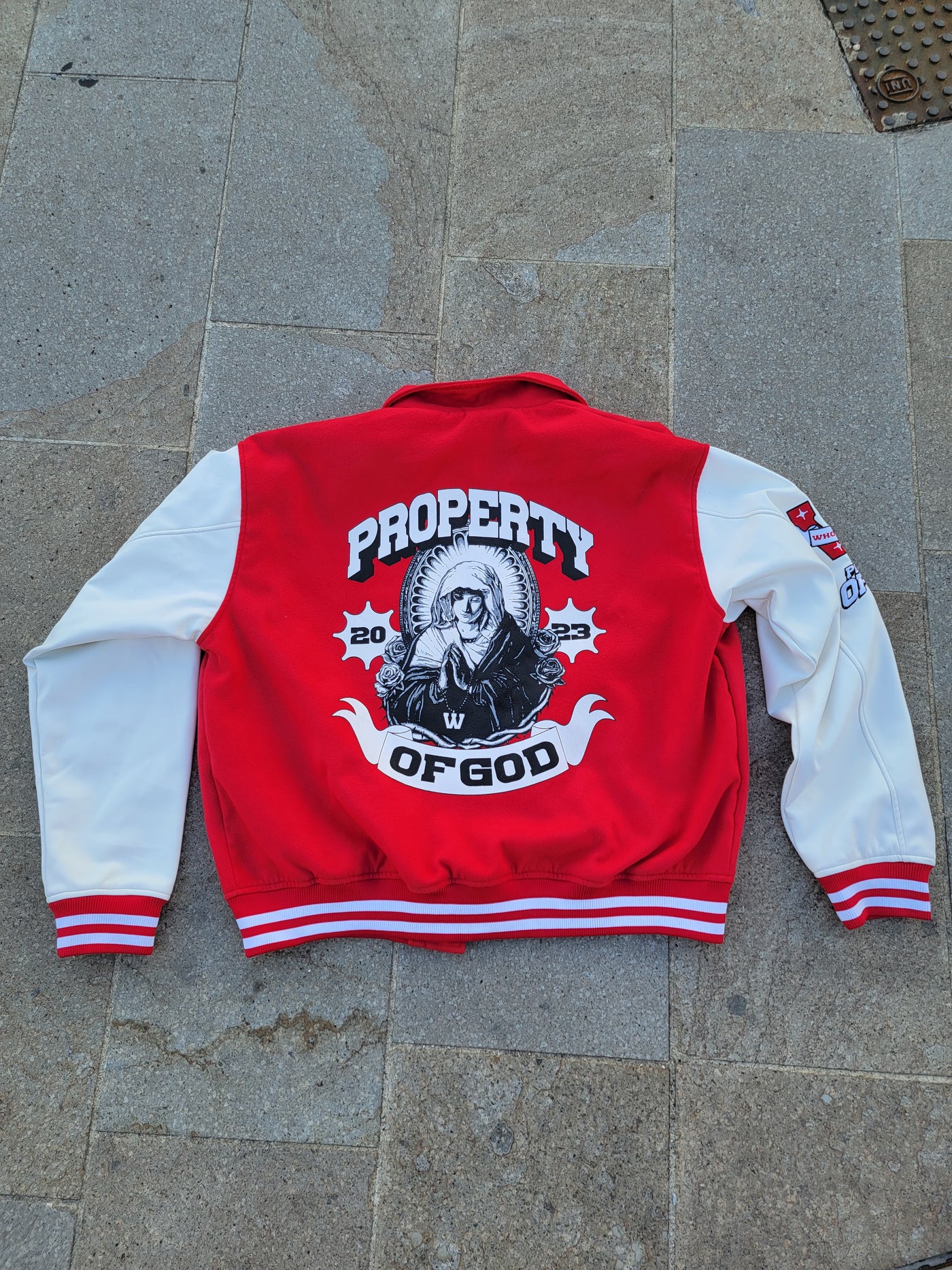Angelic Attire Varsity Jacket – Wholeopolis