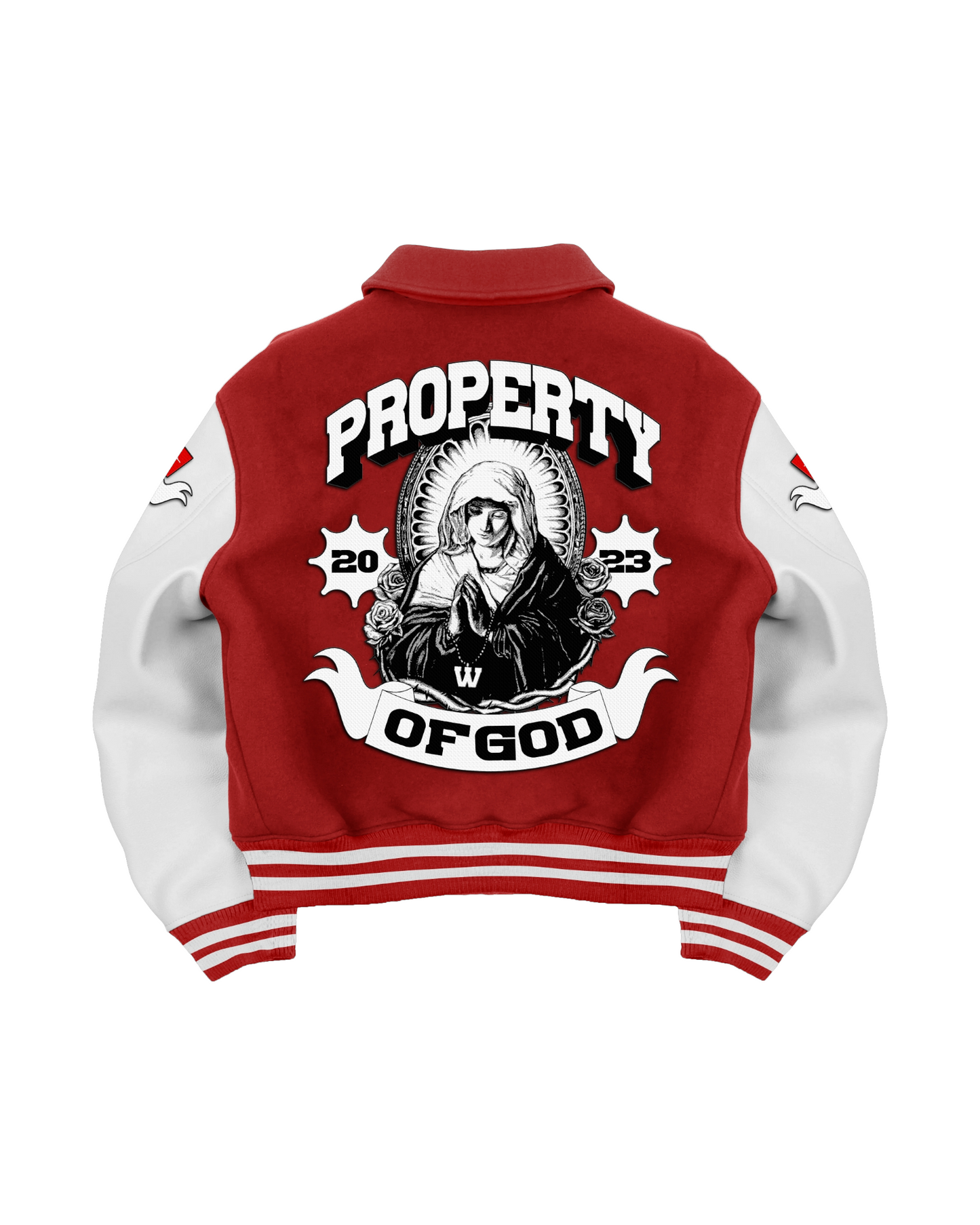Angelic Attire Varsity Jacket – Wholeopolis
